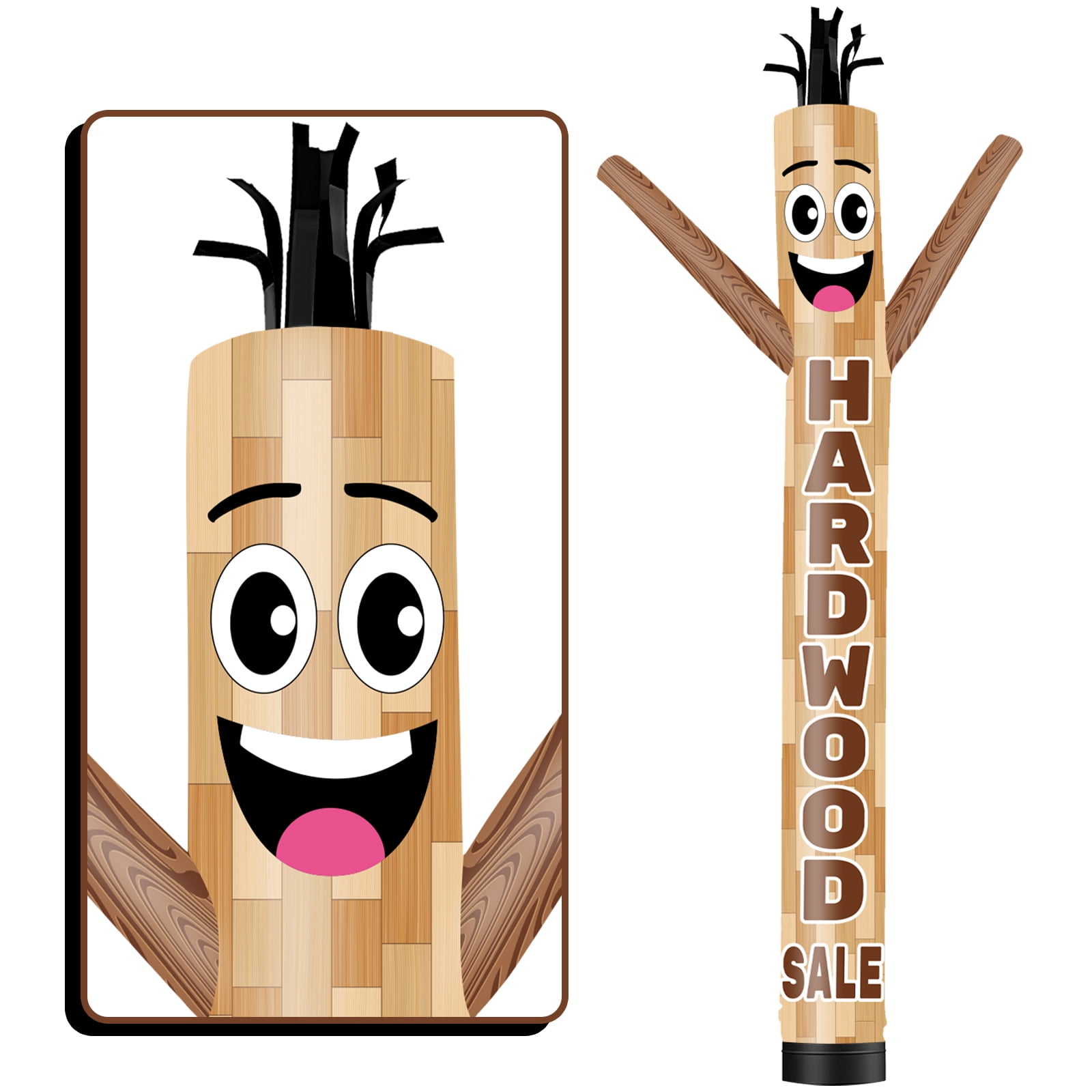 Hard Wood Sale Inflatable Tube Man Wacky Wavy Dancing Guy for Outdoor ...