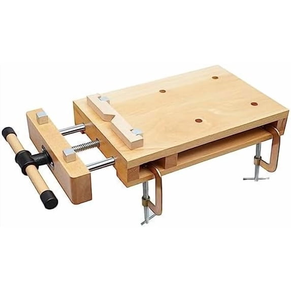 Hard Wood Workbench for Woodworking Studios, Portable Desktop ...