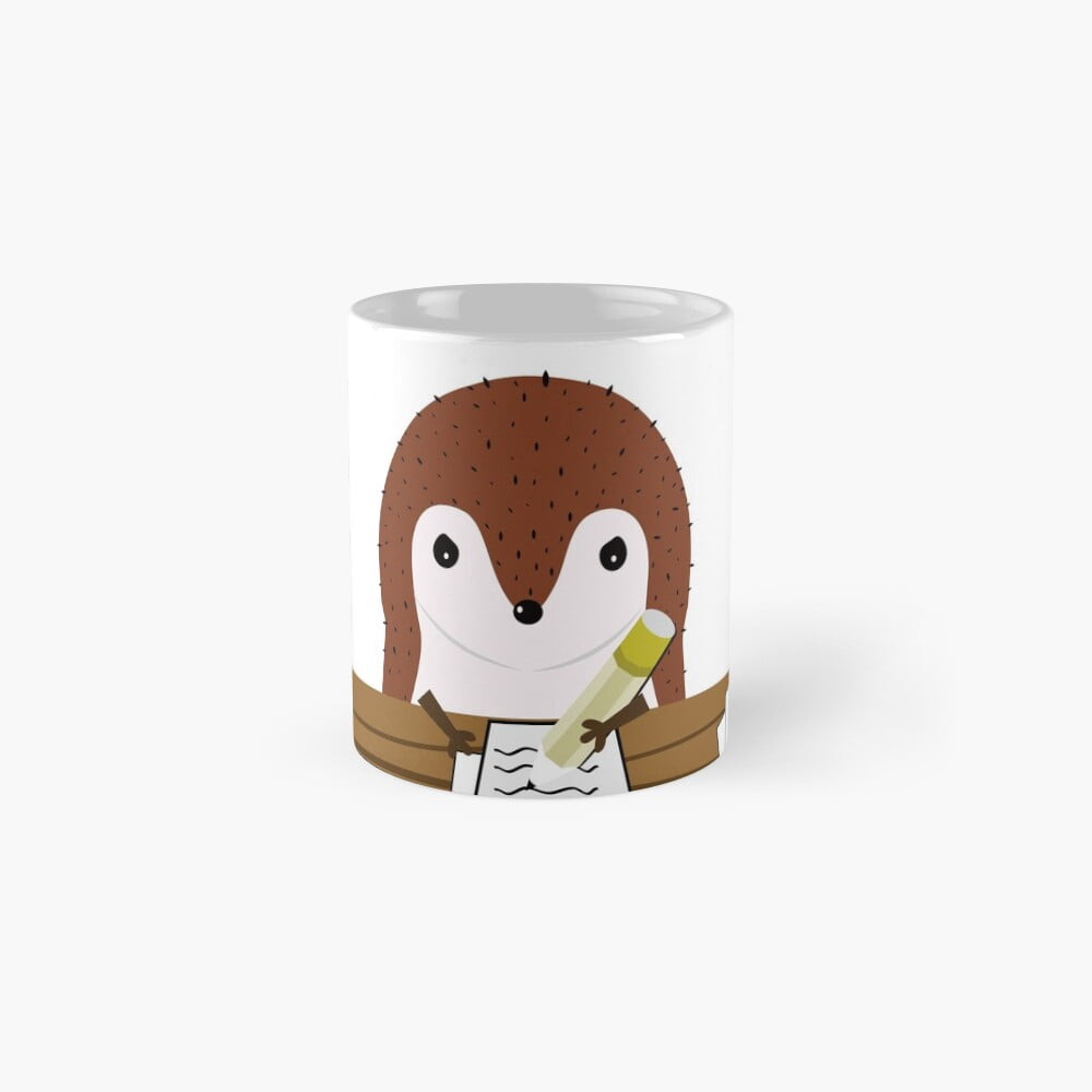 Hard Working Hedgehog Classic Mug - Walmart.com