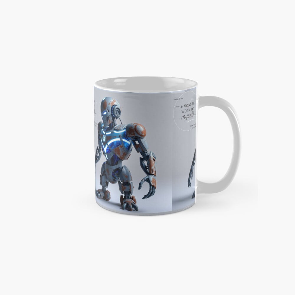 Hard Working Robot Classic Mug - Walmart.com