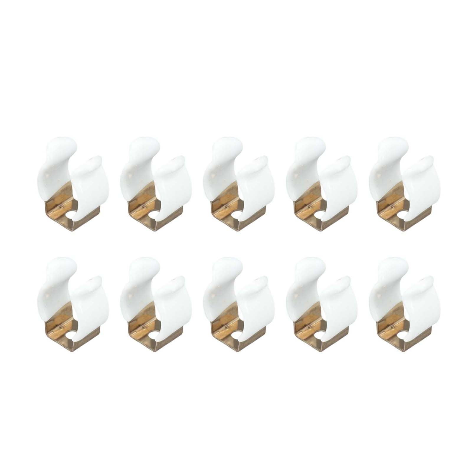 Hard Working Terry Spring Clips 10 Pack Wide Open Type Spring Steel ...