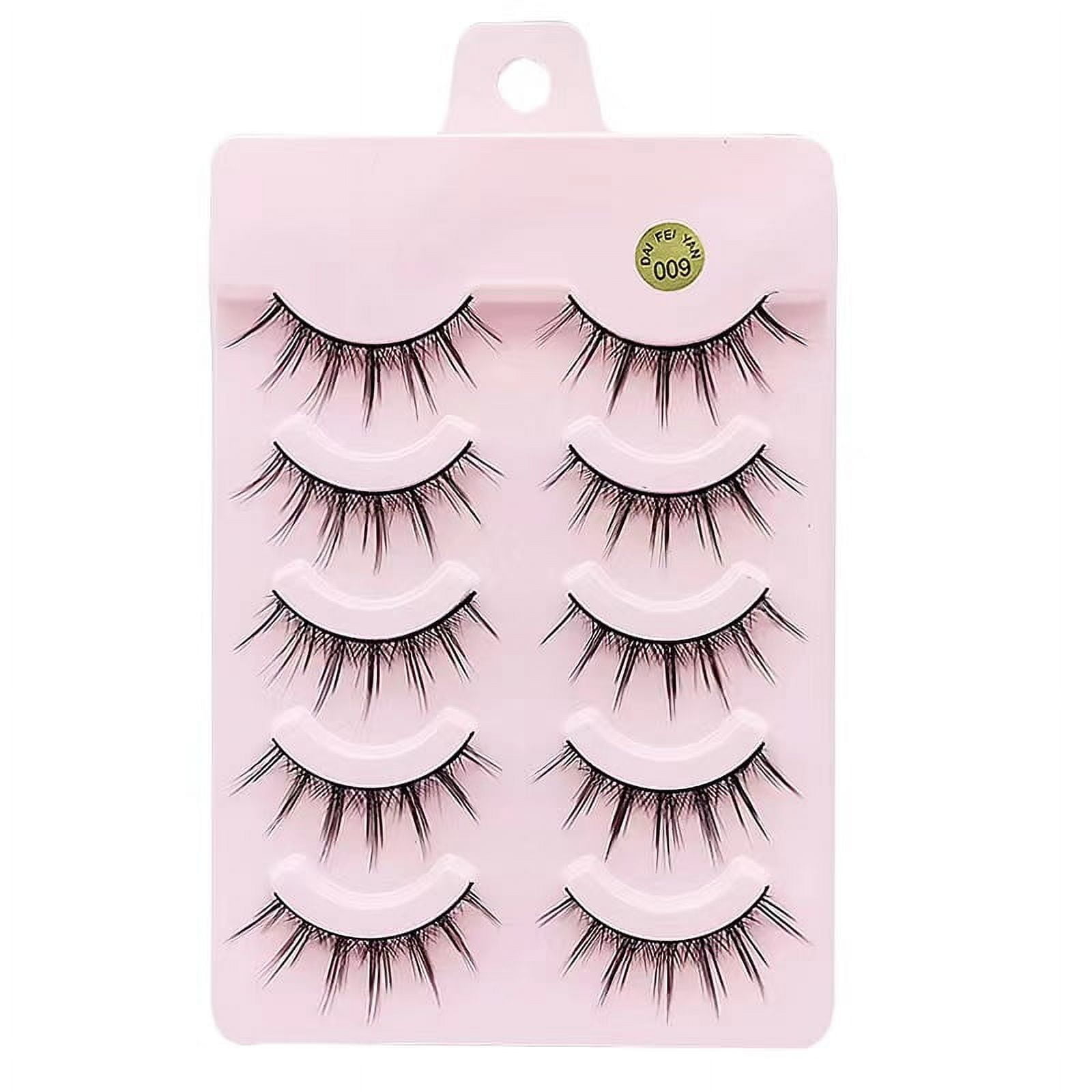 Hard stem false eyelashes triple big eye surgery! Cosplay Thick Single ...