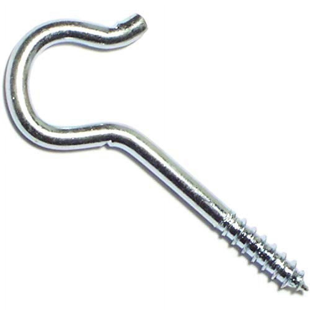 Hard-to-Find Fastener 014973155858 Screw Hooks, 8 x 2-9/16, Piece-100 ...