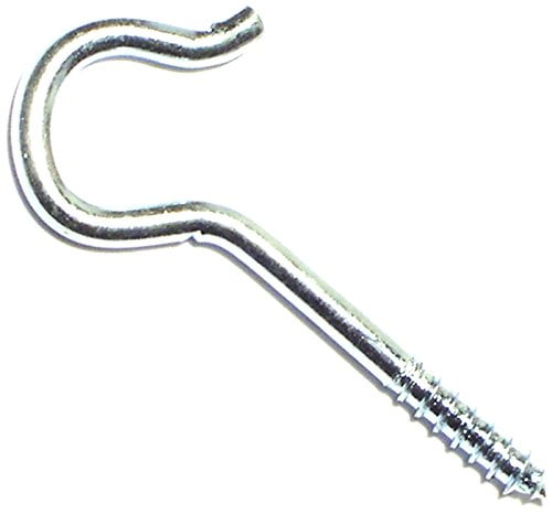 Hard-to-Find Fastener 014973155858 Number 8 Screw Hooks, 100-Piece ...
