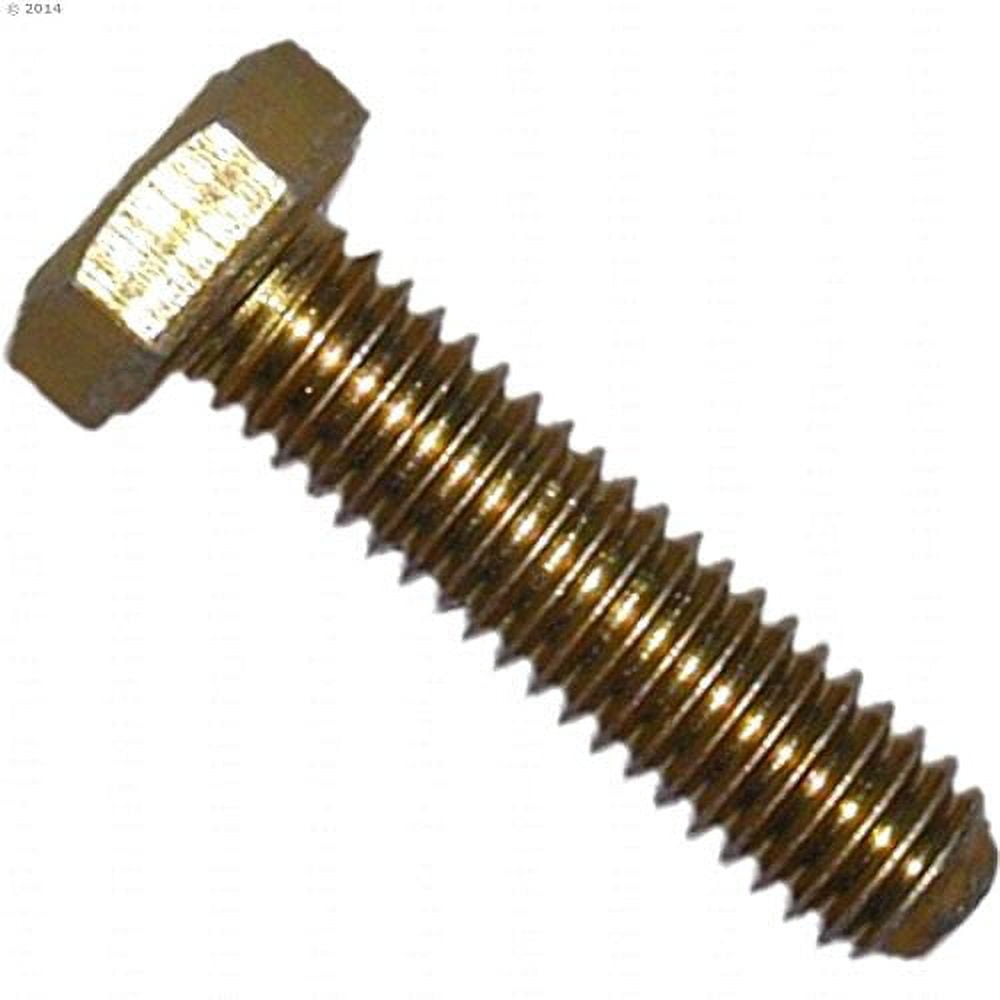Midwest Fastener MF00678 0.31-18 x 1.25 Hex Cap Screws - 50 Piece - Walmart.com