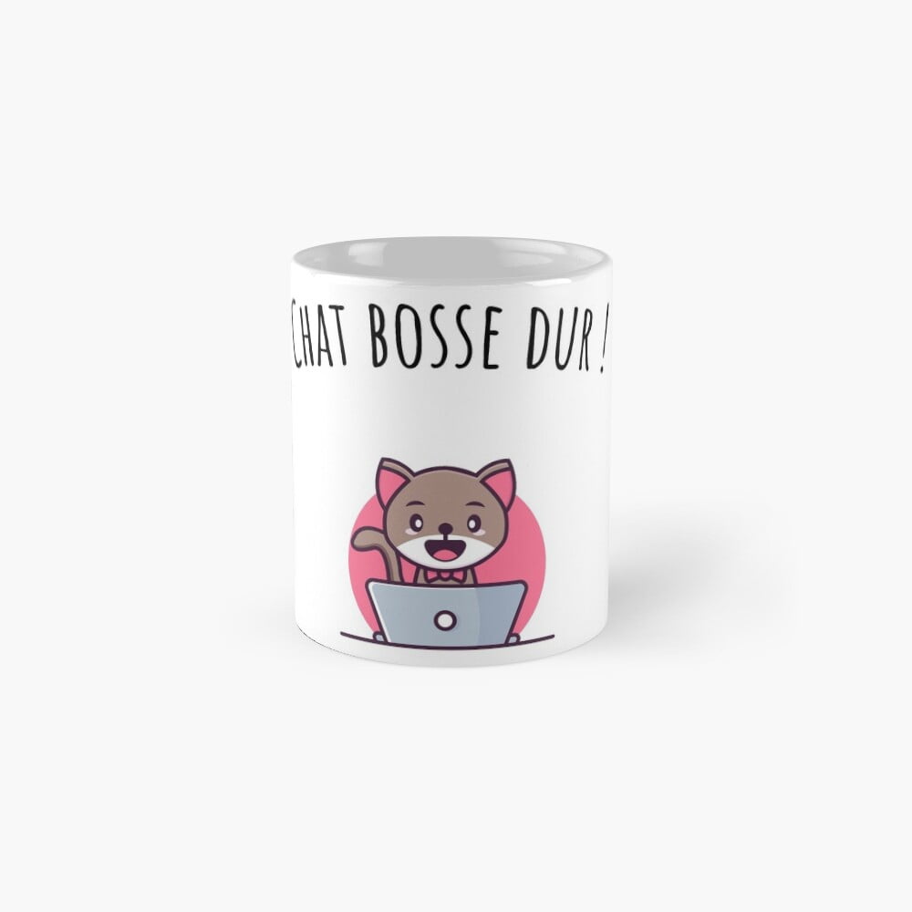 Hard working cat, humor Classic Mug - Walmart.com