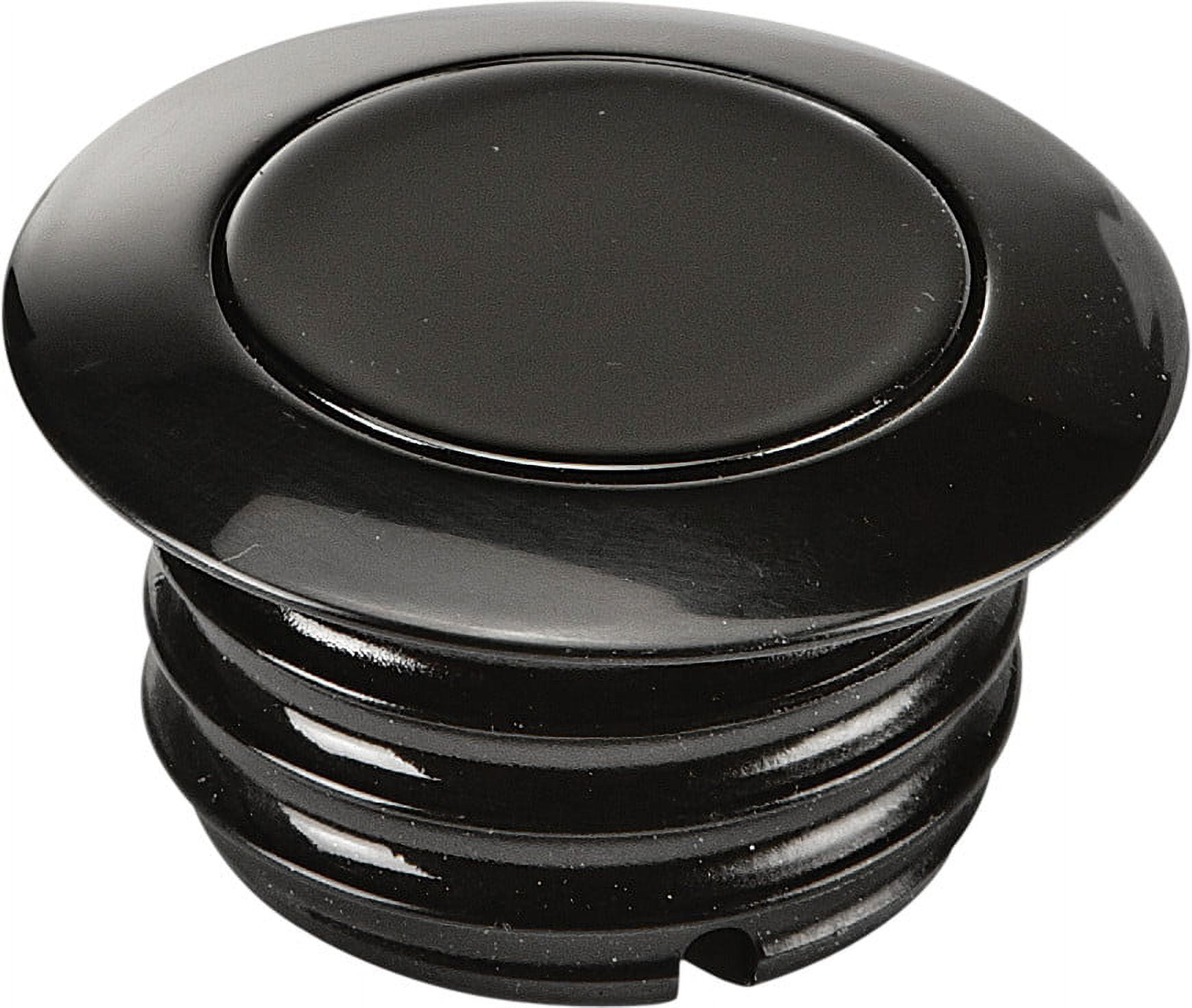 HardDrive 03-0329BB-A Pop-up Screw in Smooth Vented Gas Cap - Black ...