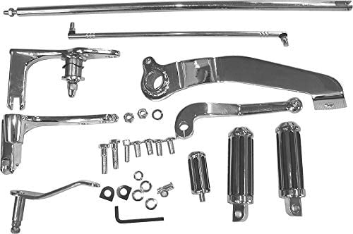 Harddrive 35-0142; Forward Control Kit W / Chrome Mounting Plates And ...