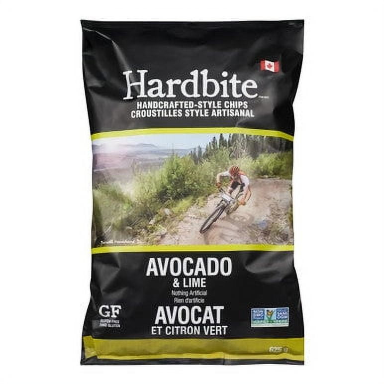 Hardbite Avocado Lime All Natural Potato Chips, 150g/5.3oz., {Imported ...