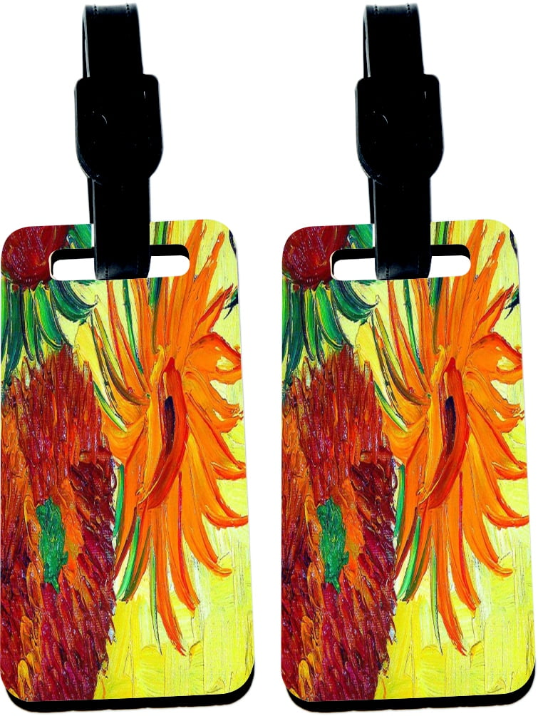 Hardboard Luggage Identifier Tags with Strap - Vincent Van Gogh ...
