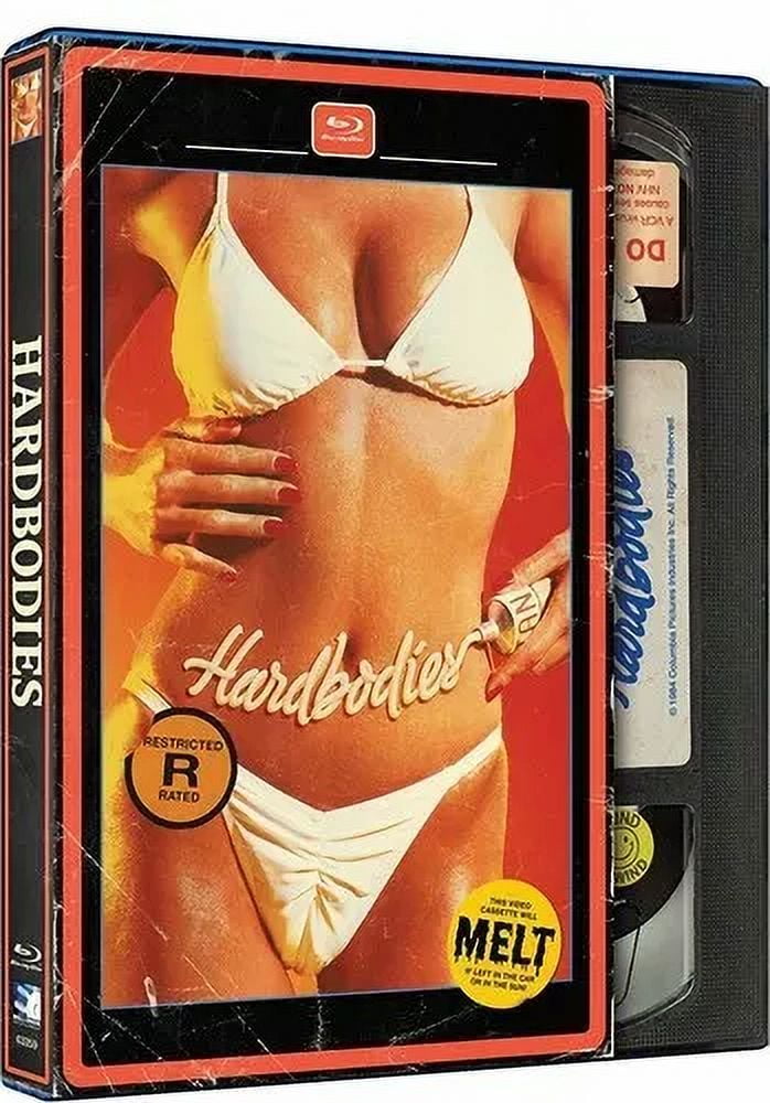 Hardbodies-(Retro-VHS-Packaging)-[New-Blu•-•rey]-O-Card-Packaging - Walmart.com