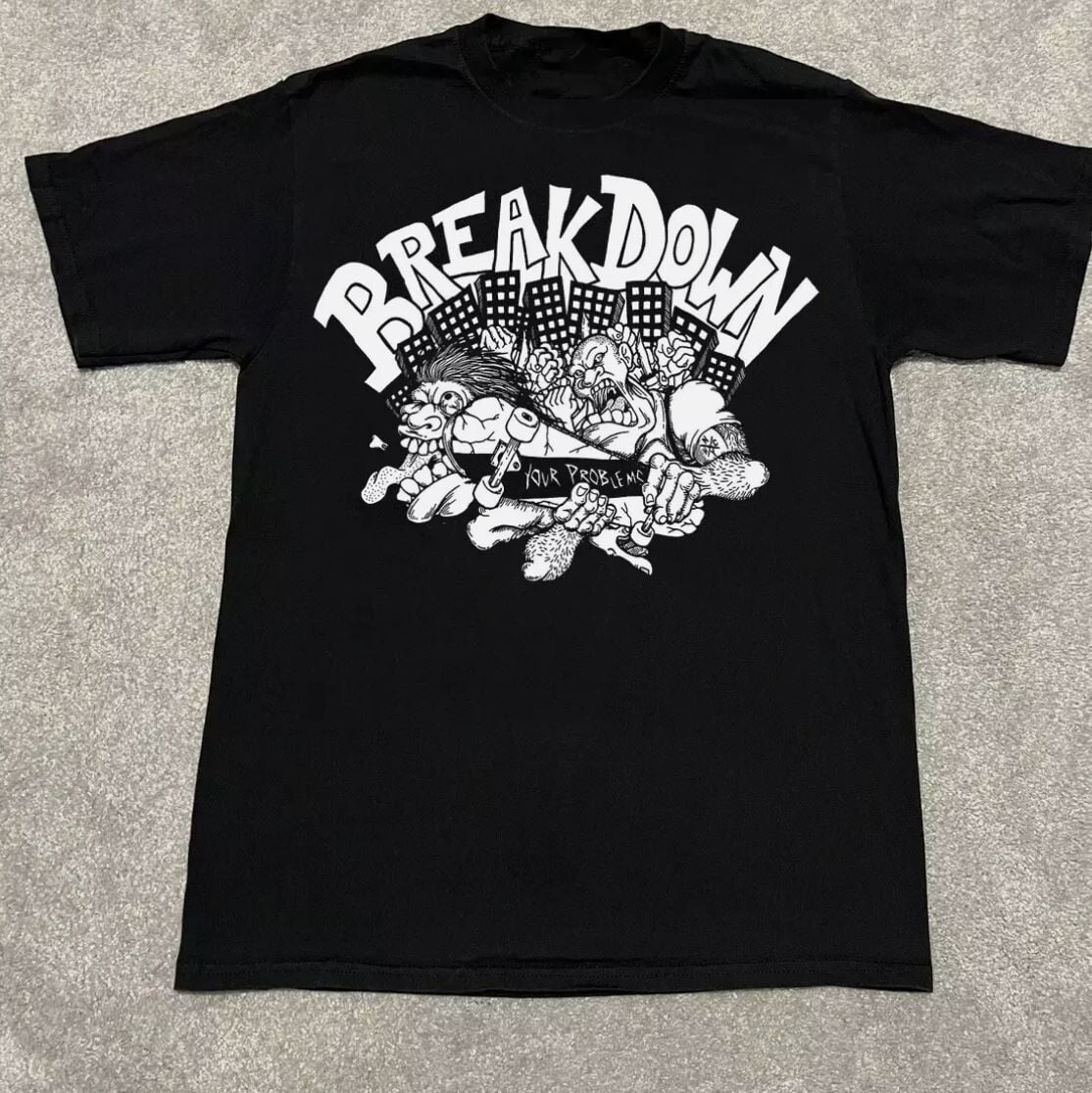 Hardcore Breakdown Graphic Shirt Mosh Pit Scene Tee - Walmart.com