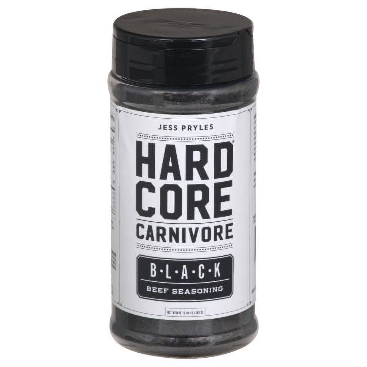 Hardcore Carnivore Black: charcoal seasoning for steak, beef and BBQ ...