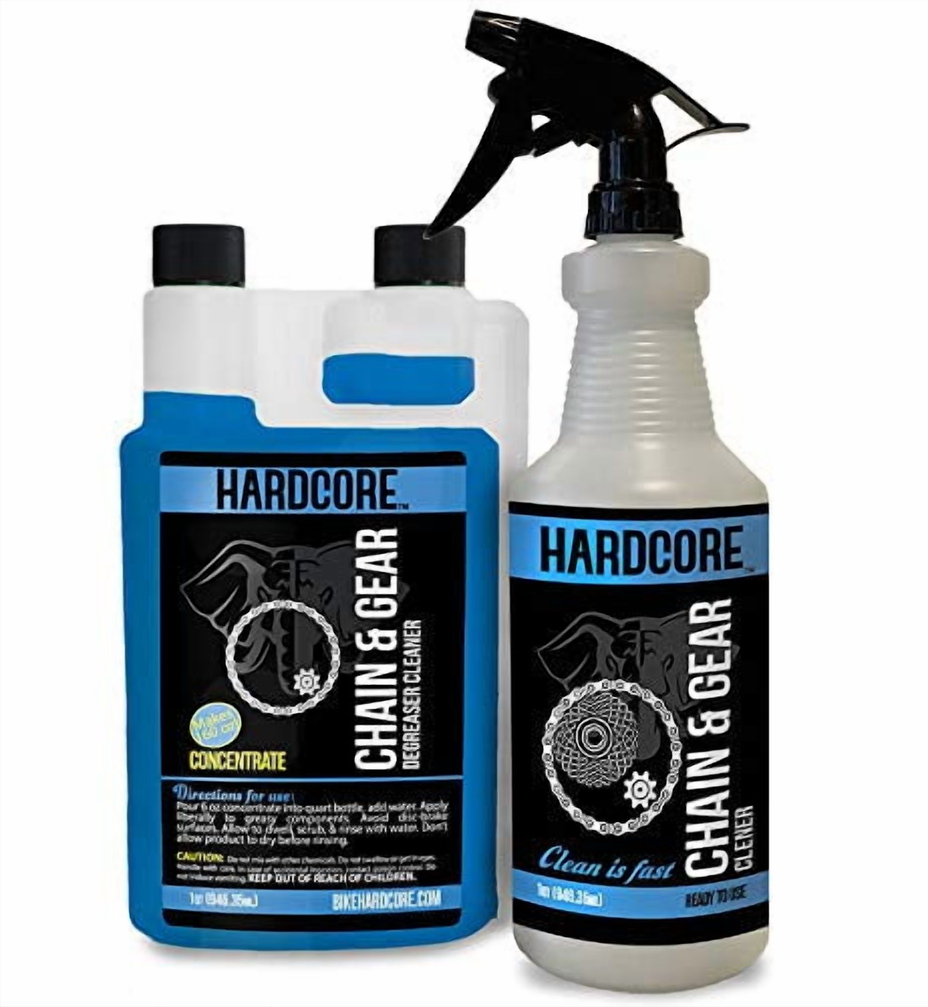 Hardcore Chain & Gear Cleaner Pro Kit + 32oz HD Spray Bottle One Color ...