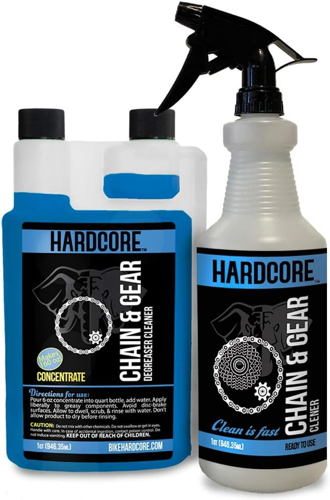 Hardcore Chain & Gear Cleaner Pro Kit + 32oz HD Spray Bottle One Color ...