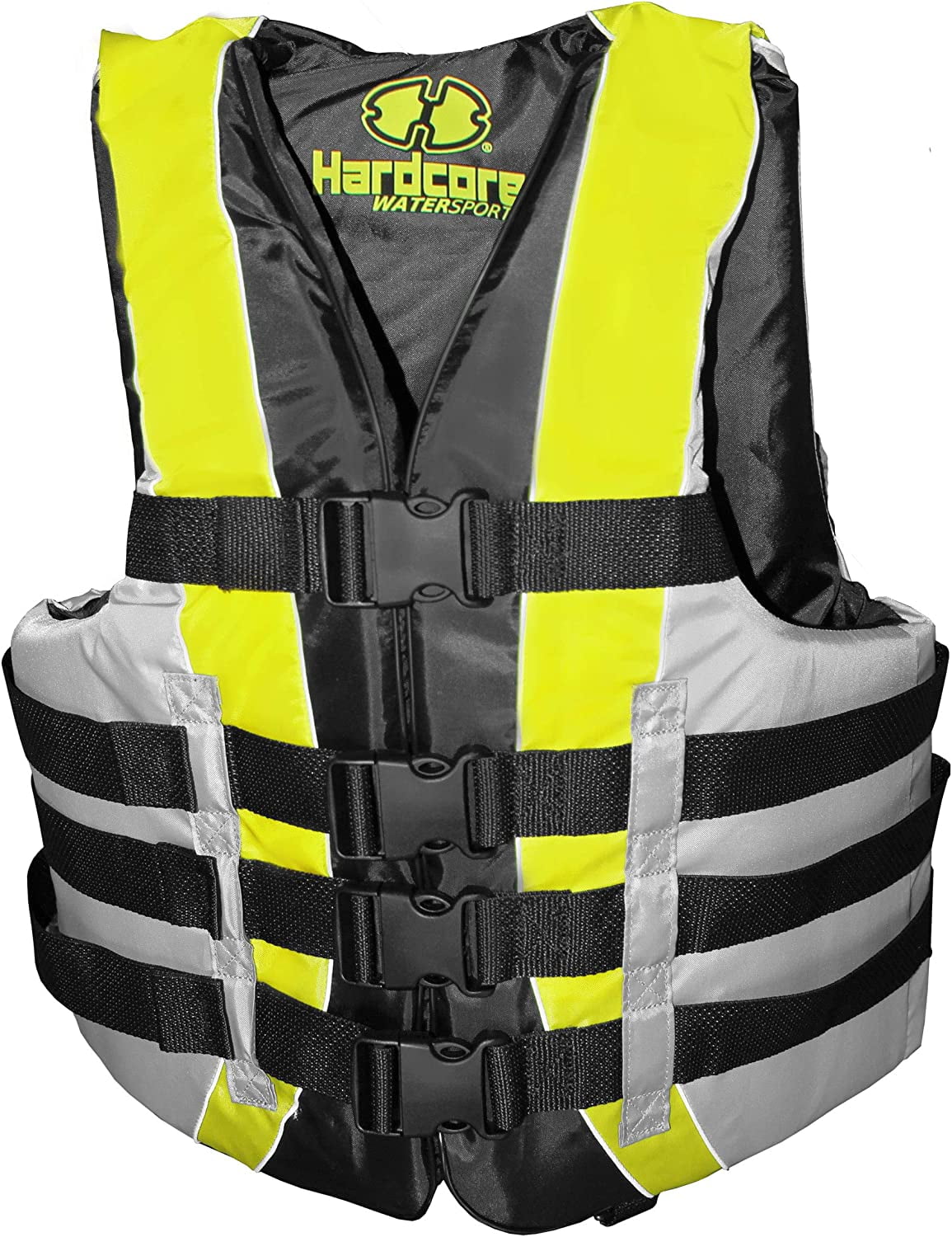 Hardcore High Visibility Uscg Approved Life Jackets For Adults Fully