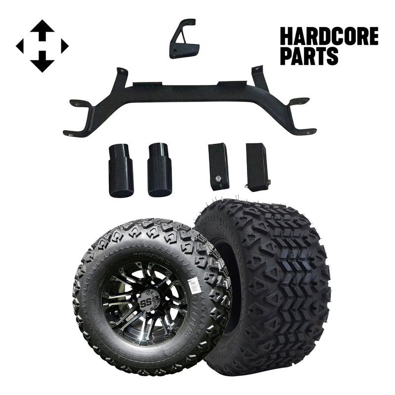 Hardcore Parts 4" Drop Axle Lift Kit for EZGO Marathon (1975-1993) Gas ...