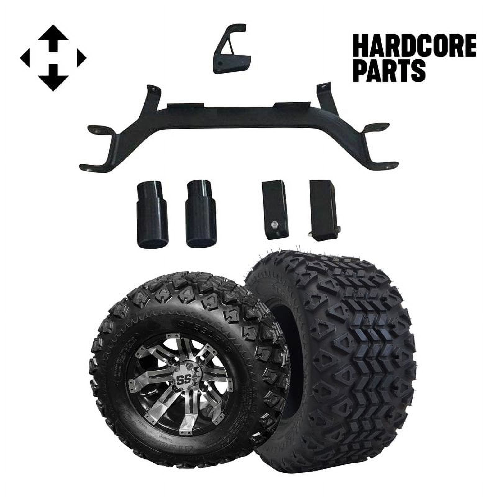 Hardcore Parts 4" Drop Axle Lift Kit for EZGO Marathon (1975-1993) Gas ...