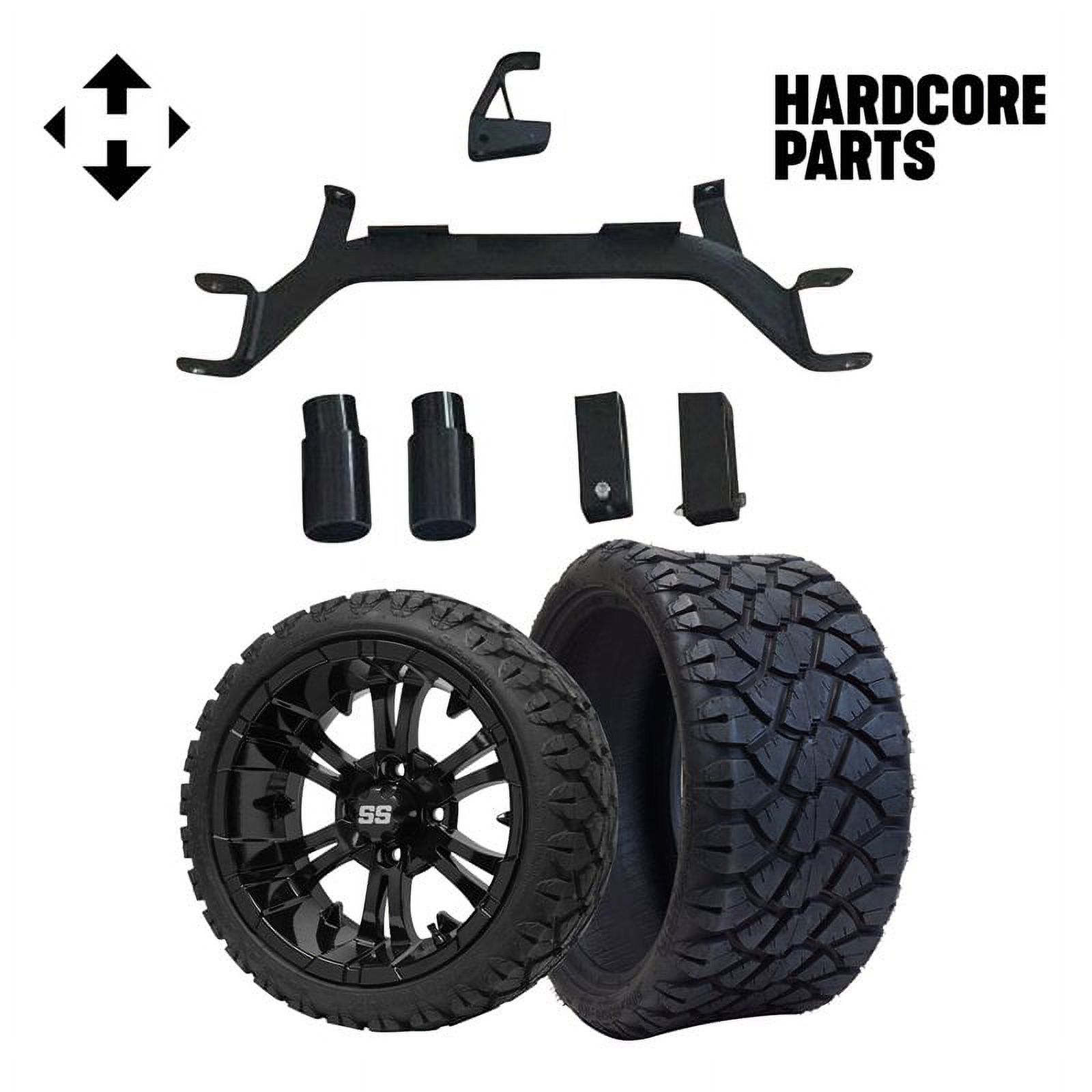 Hardcore Parts 4" Drop Axle Lift Kit for EZGO Marathon (1975-1993) Gas ...