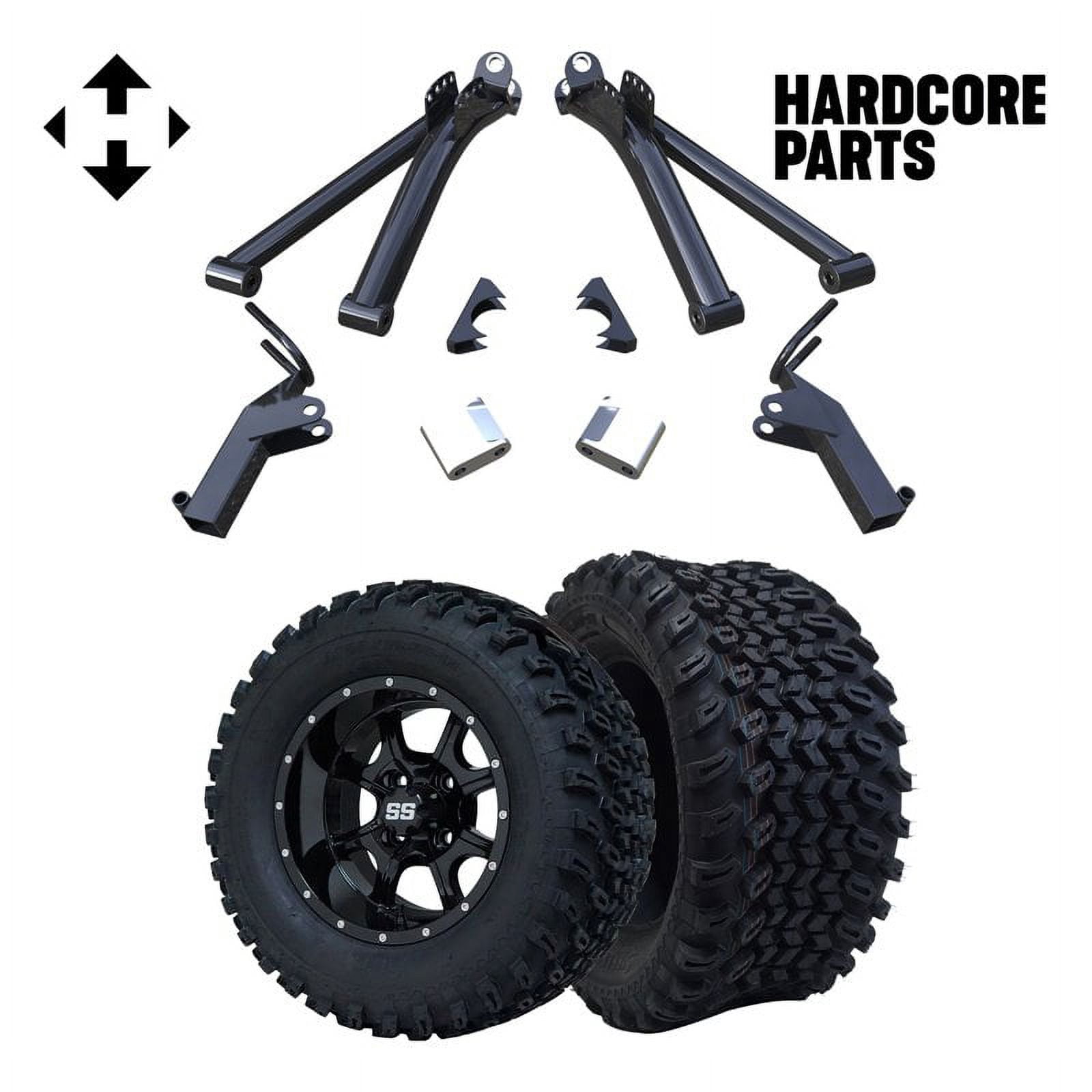 Hardcore Parts 6" A-Arm Lift Kit for Yamaha G2/G9 Golf Cart with 12 ...