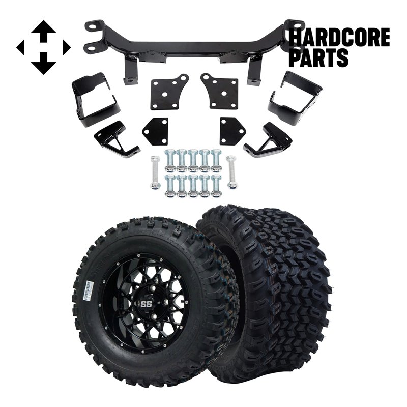 Hardcore Parts 6" Drop Axle Lift Kit for EZGO TXT/PDS (1994.5-2001.5 ...