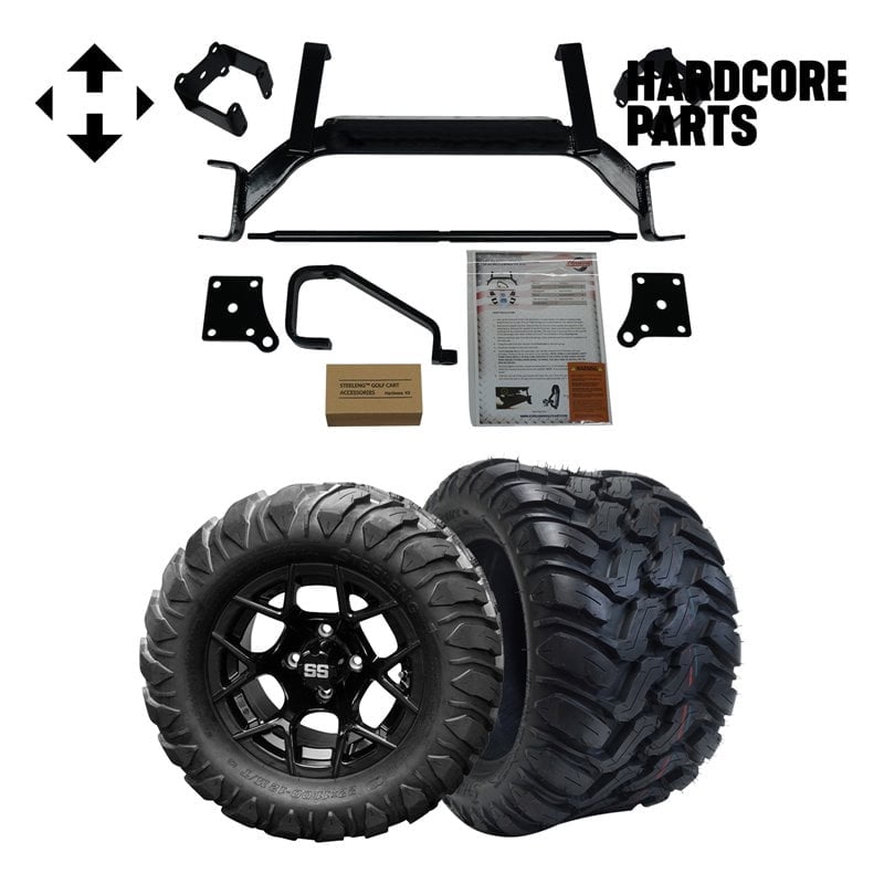 Hardcore Parts 6" Drop Axle Lift Kit for EZGO TXT/PDS (2001.5-2013 ...