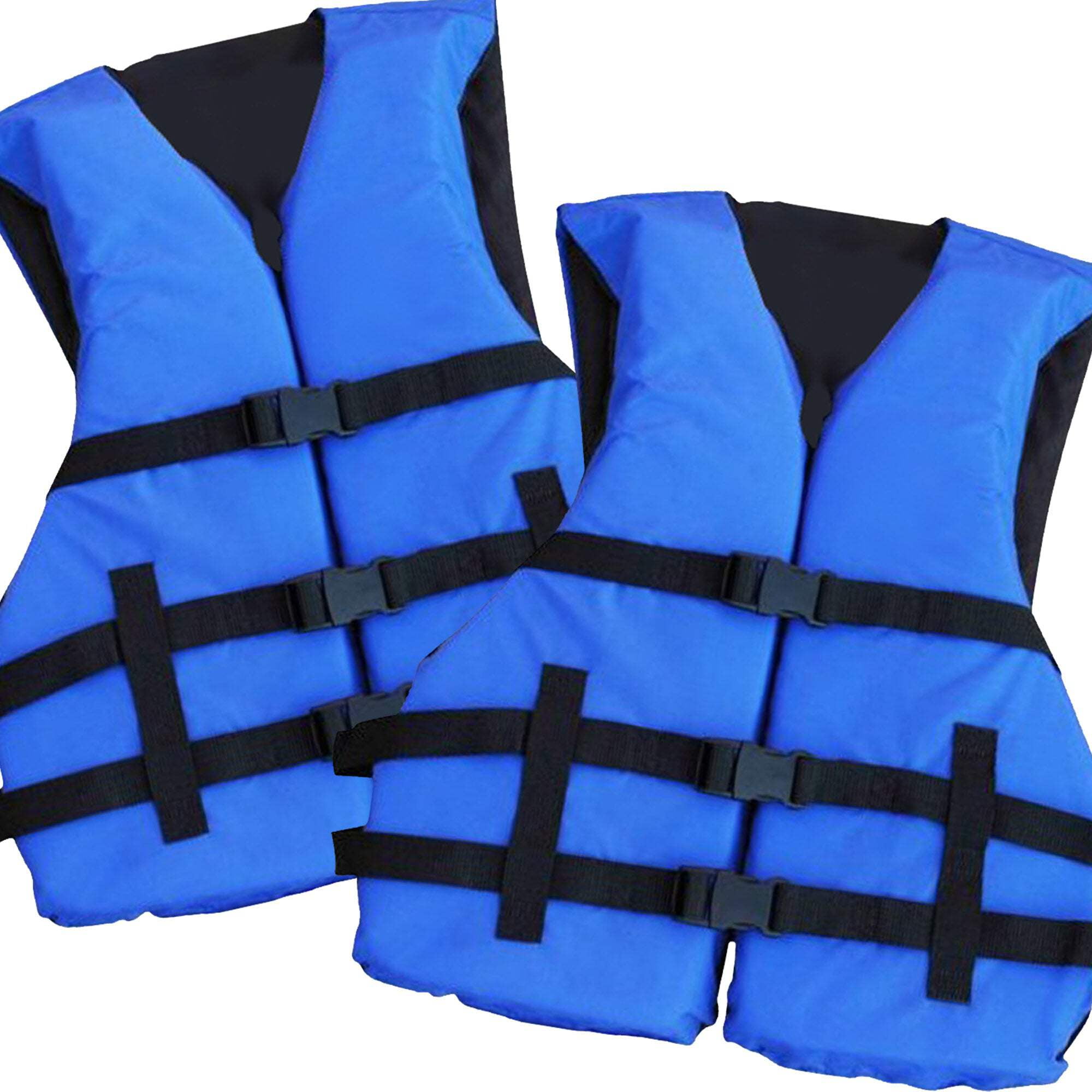 Hardcore Water Sports 2 Pack Basic Life Jacket, Coast Guard Approved ...