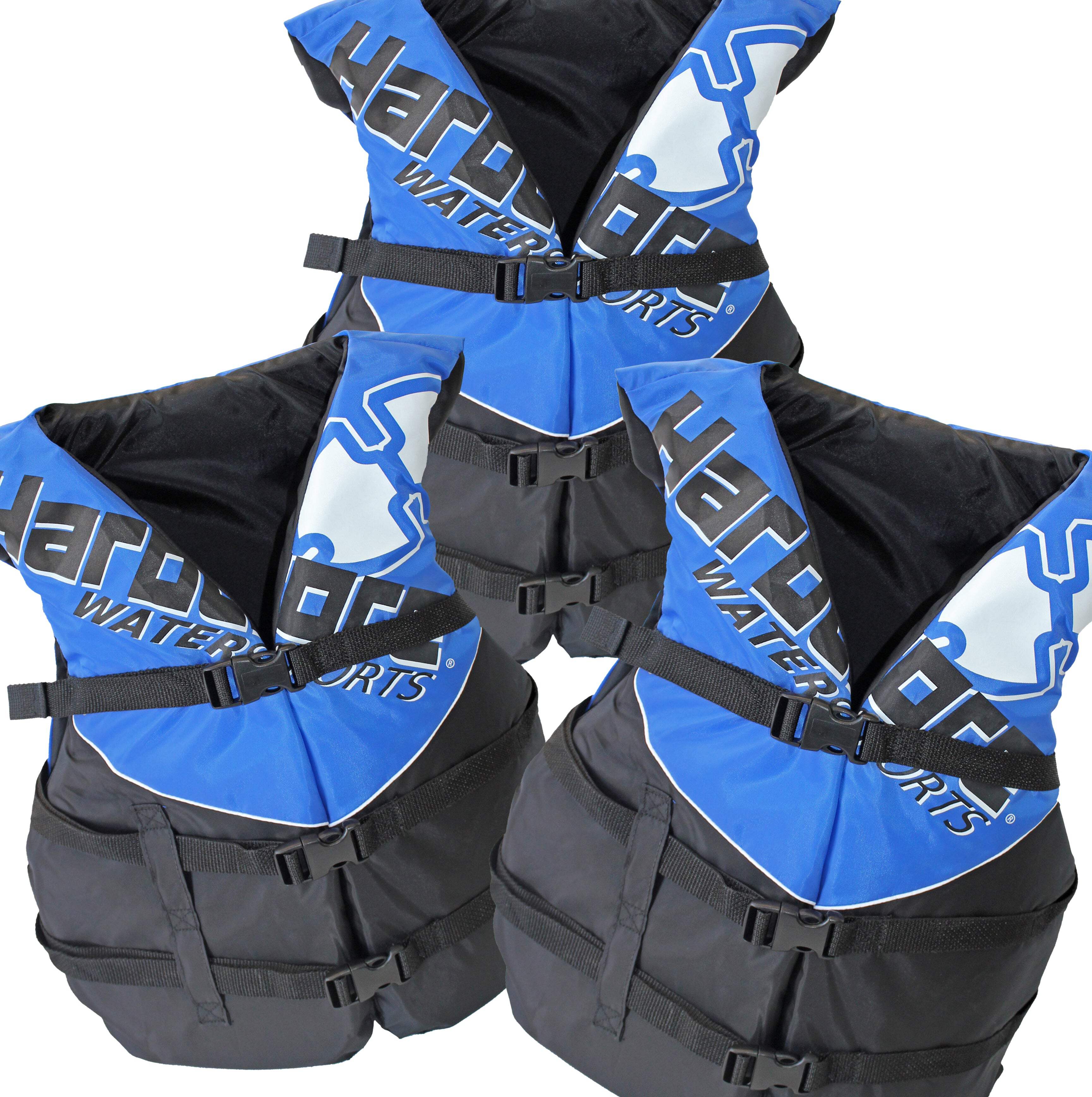 Hardcore Water Sports 2 pack Hardcore Coast Guard type III PFD for ...