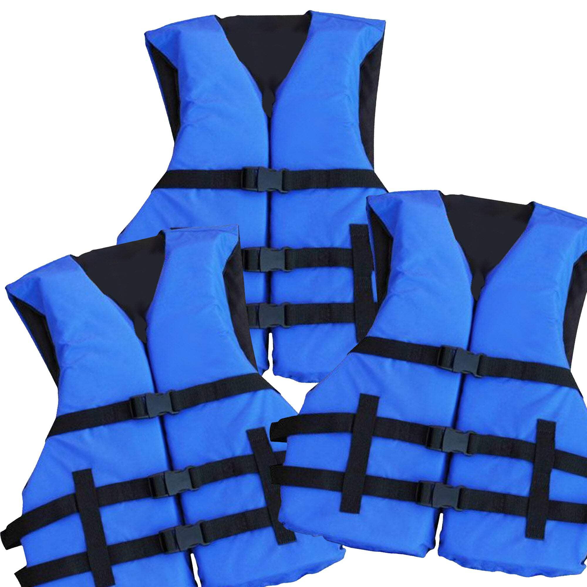 Hardcore Water Sports 3 Pack Adult Life Jacket PFD USCG Type III ...