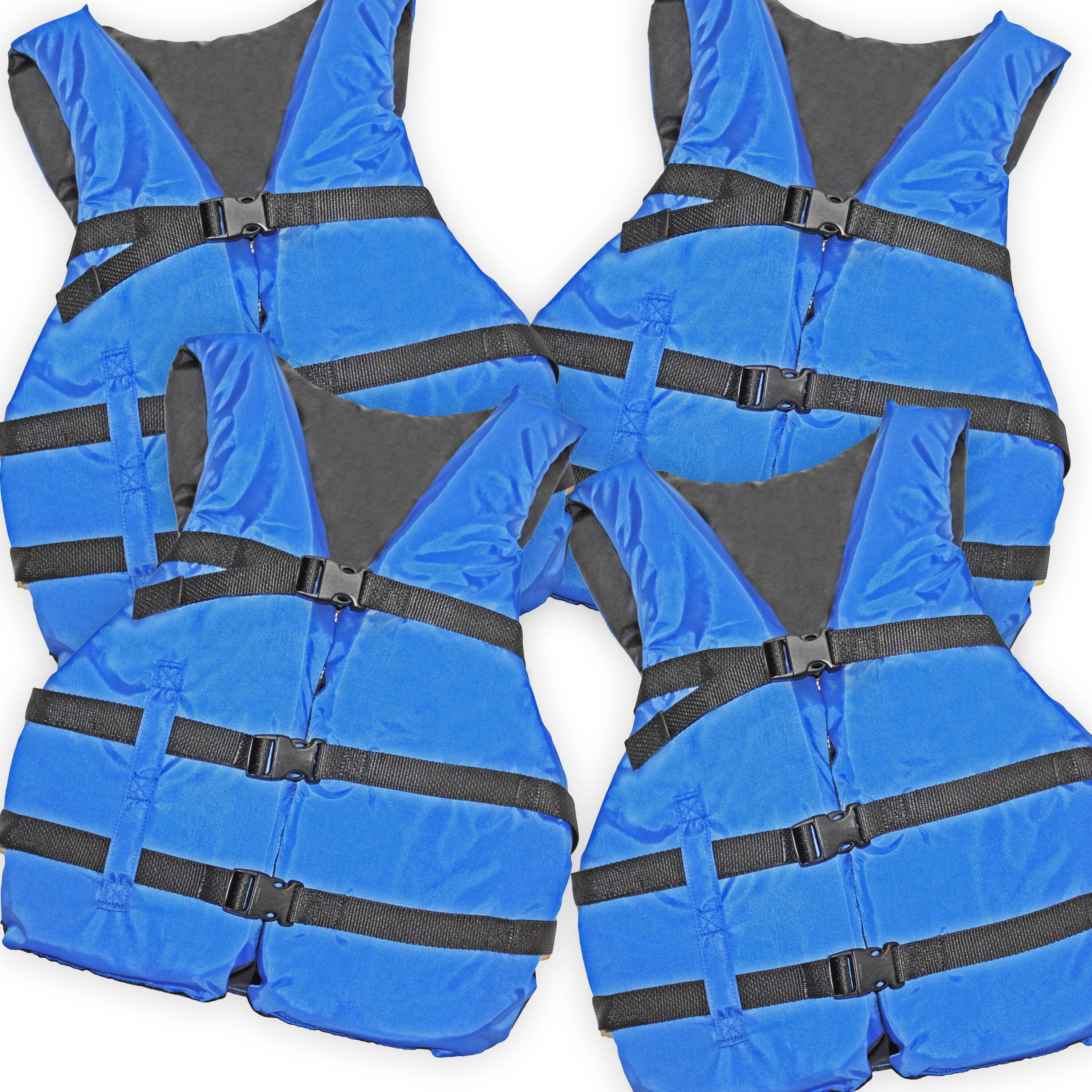 Hardcore Water Sports Adult Boating Life Jacket, Coast Guard Approved ...