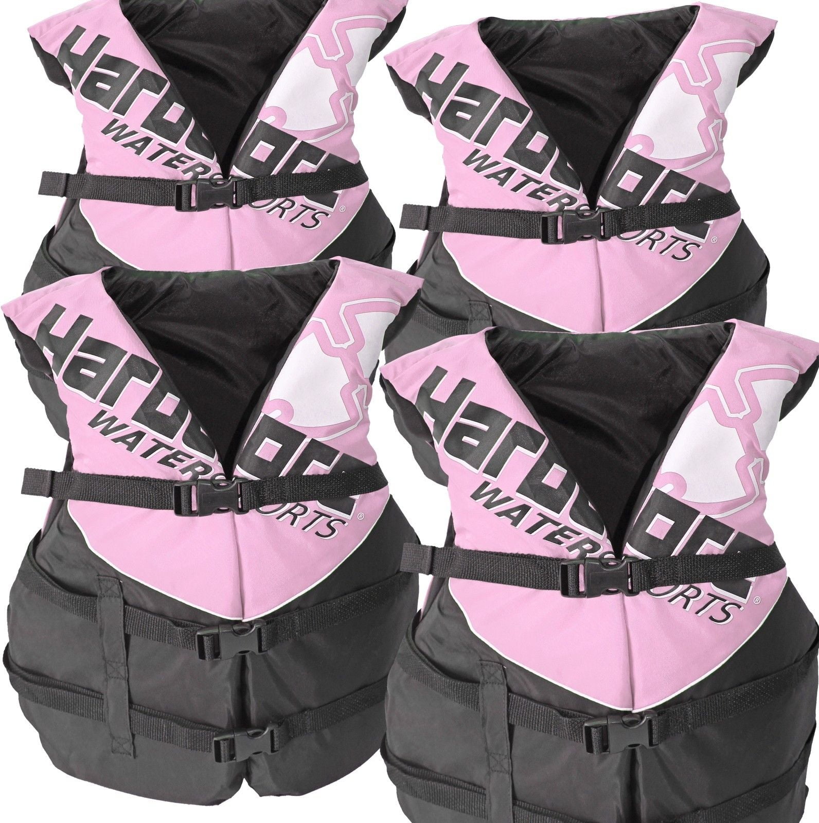 Hardcore Water Sports 4 Pack Hardcore Coast Guard Type Iii Pfd For