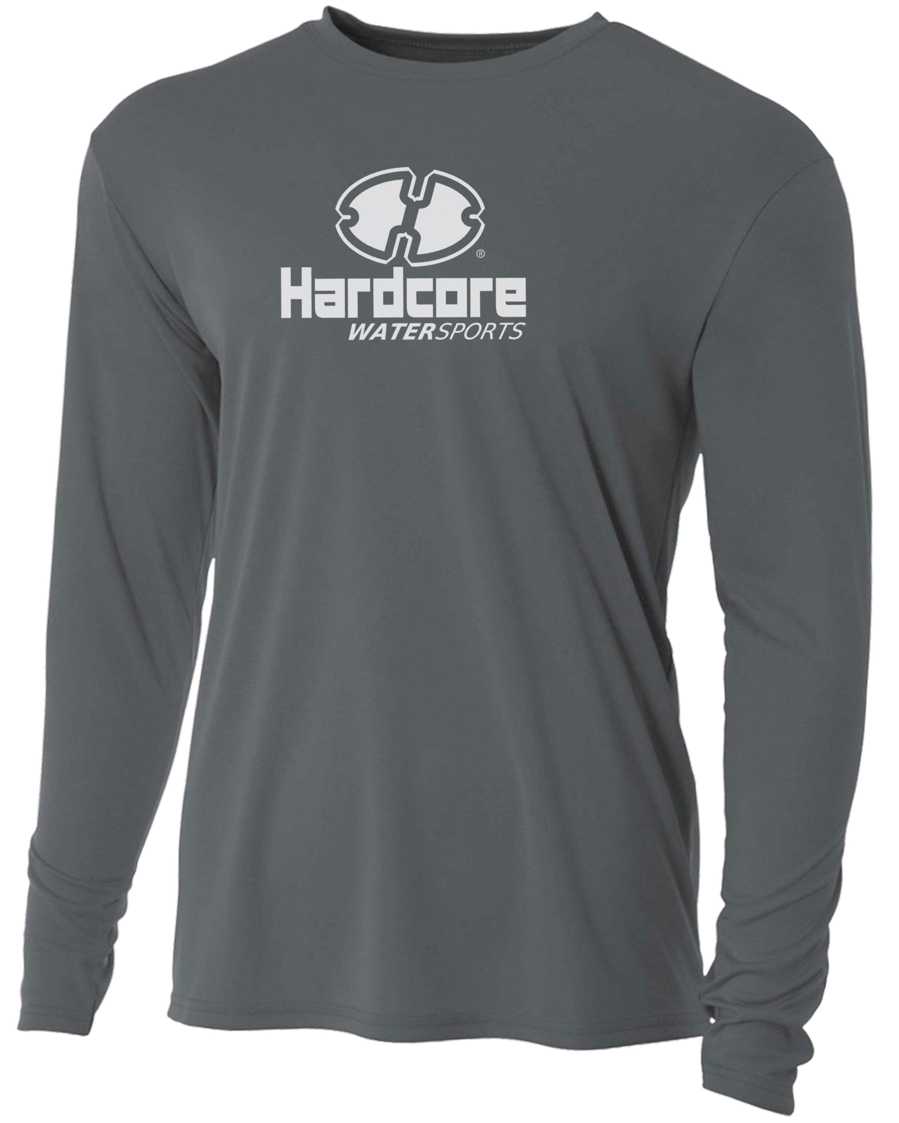 Hardcore Water Sports Hardcore Men's Long Sleeve Loose Fit Rash Guard ...