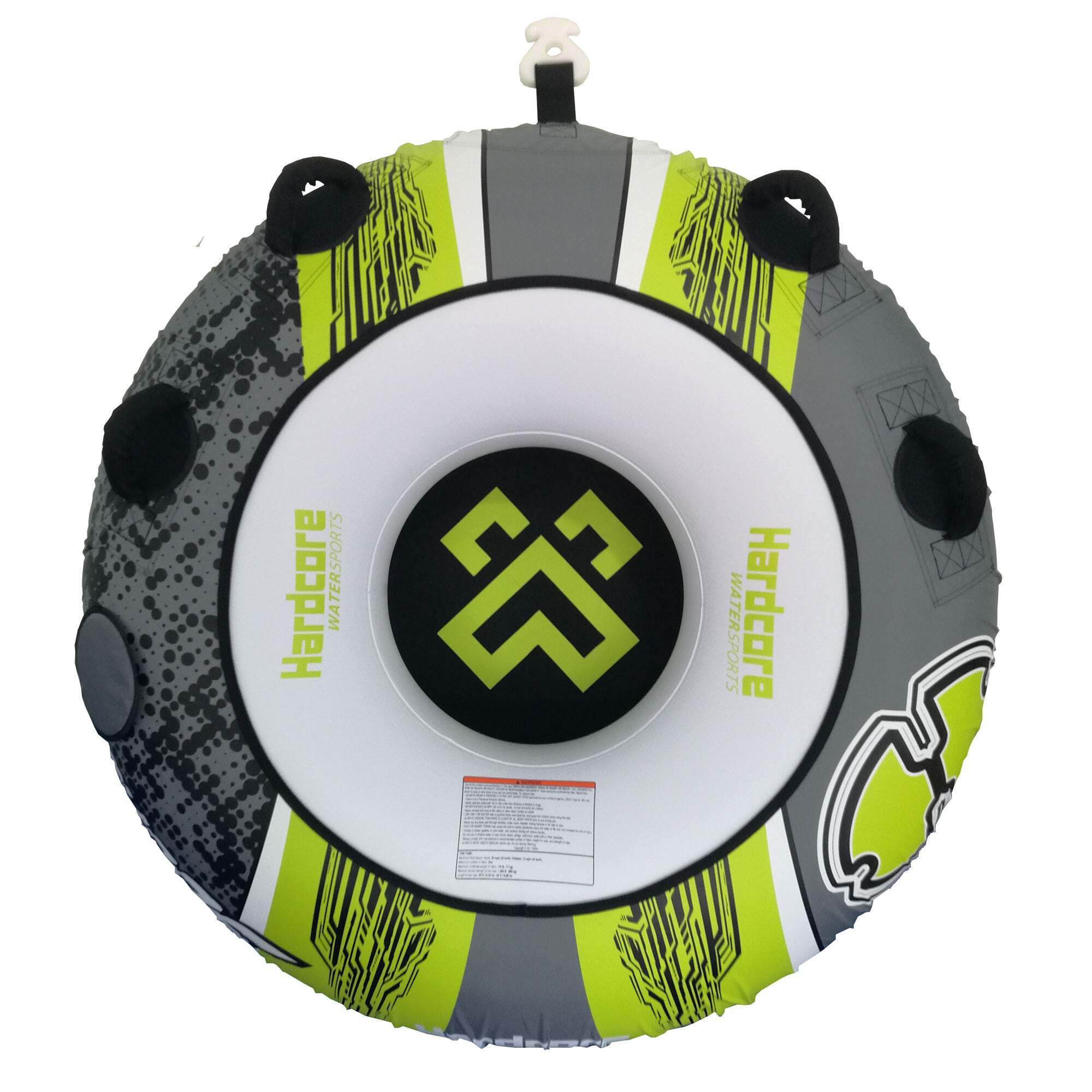 Hardcore Water Sports Hardcore Towable Tube | Heavy Duty 54" Single ...