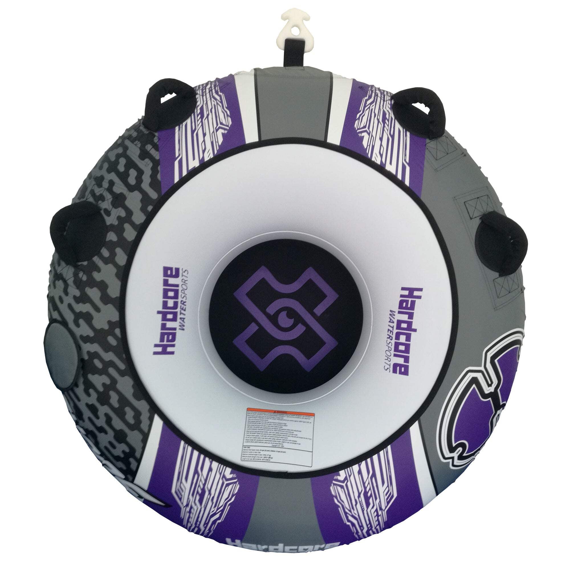 Hardcore Water Sports Hardcore Towable Tube | Heavy Duty 54" Single ...