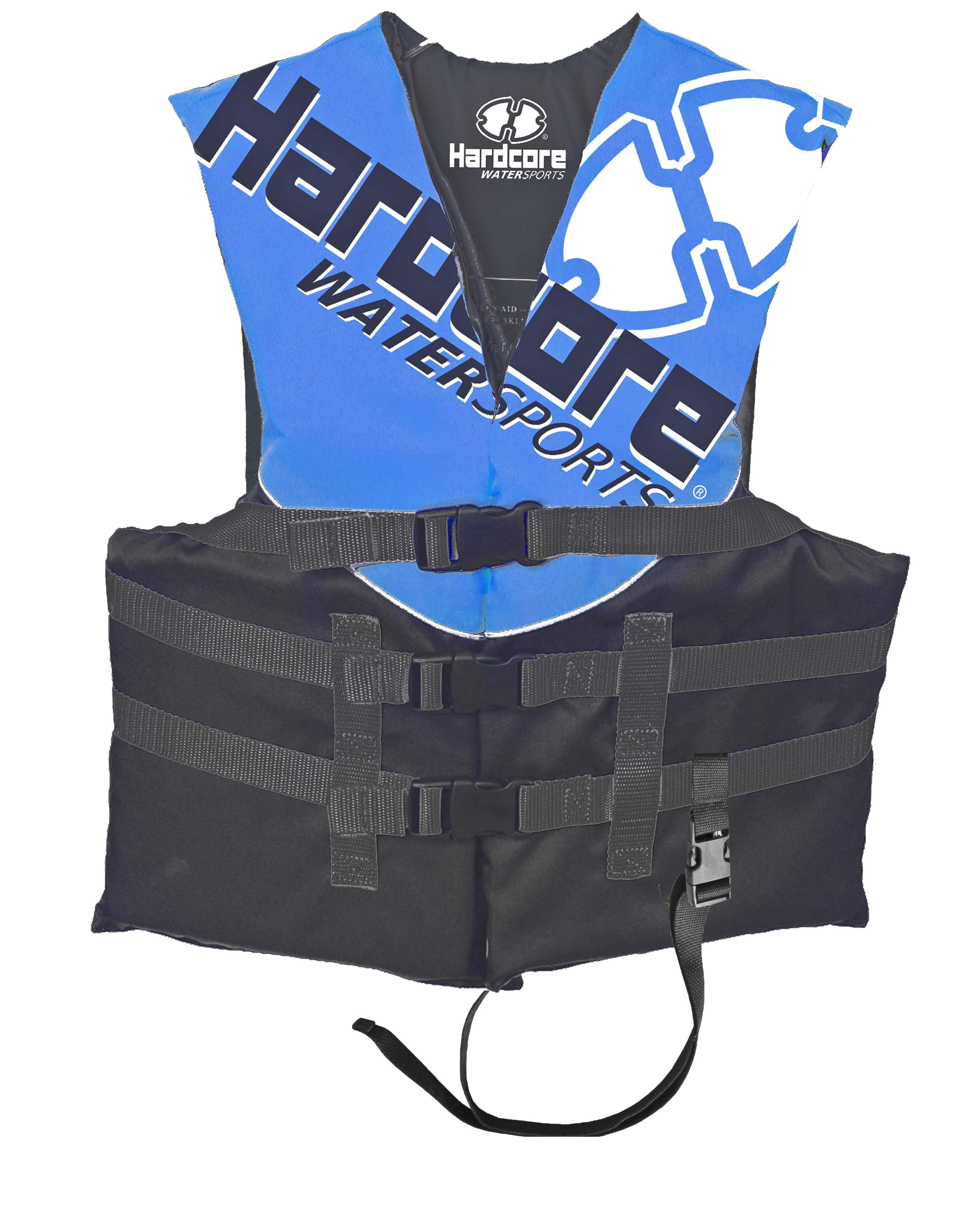 Hardcore Water Sports® High Visibility Adult & Kids Life Jacket PFD ...