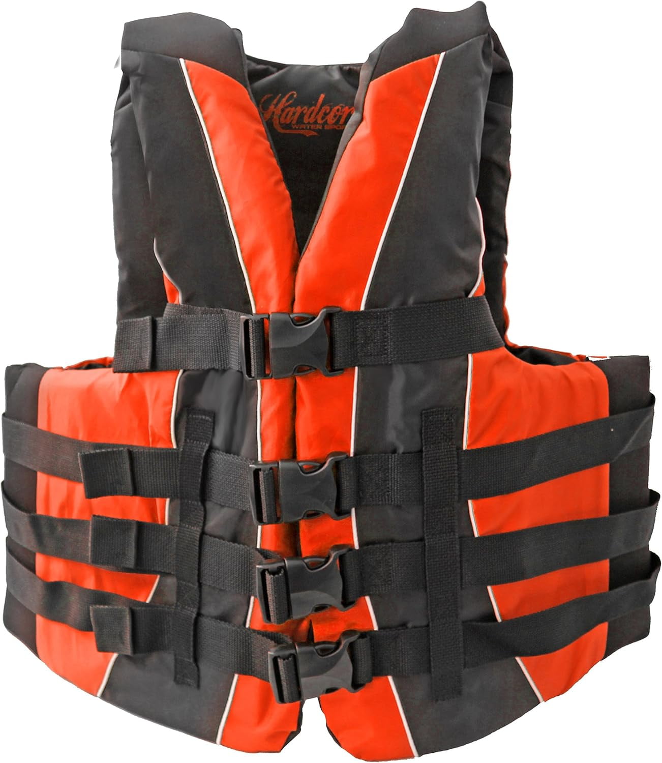Hardcore Water Sports Premium Neo/Poly Life Jacket | USCG Approved Type ...