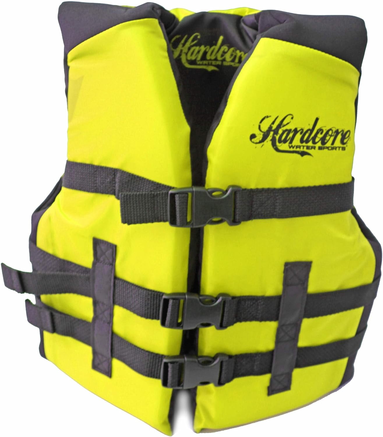 Hardcore Water Sports Premium Neo/Poly Life Jacket | USCG Approved Type ...