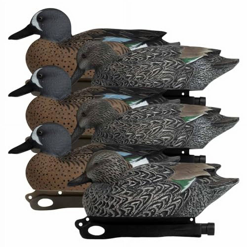 Hardcore Waterfowl Rugged Series Blue-Winged Teal Decoys - 3 Drakes and ...