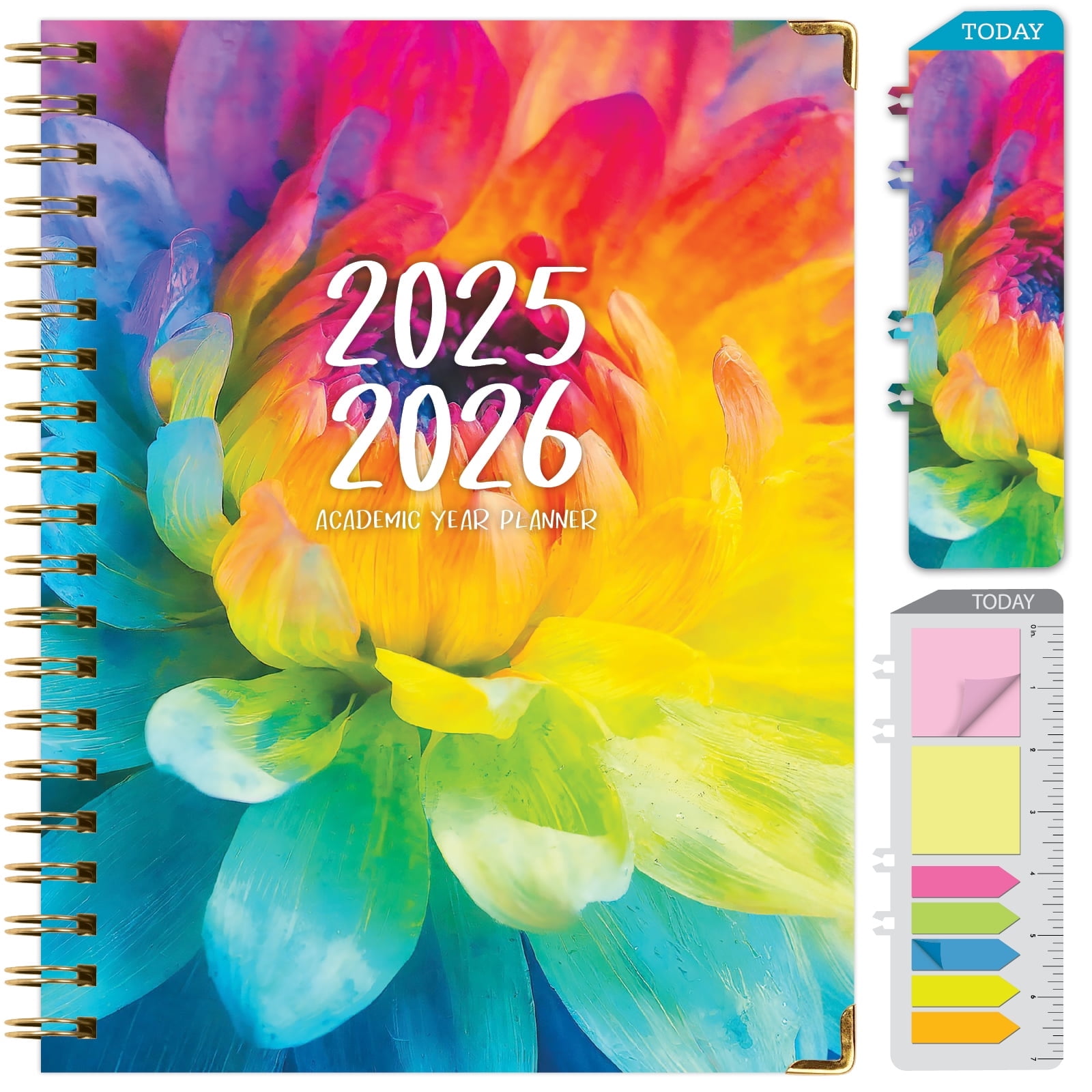 Academic Planner 2025-2026, Daily Weekly Monthly Yearly Planner, June ...