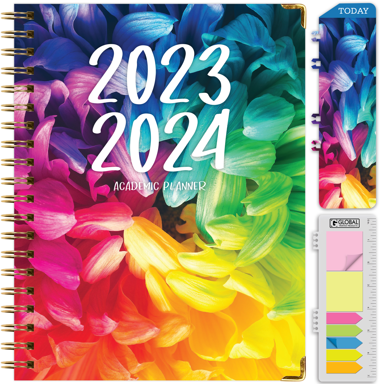 Butterfly Garden Two Year Planner, 2023-2024 - Pocket Sized Calendar ...