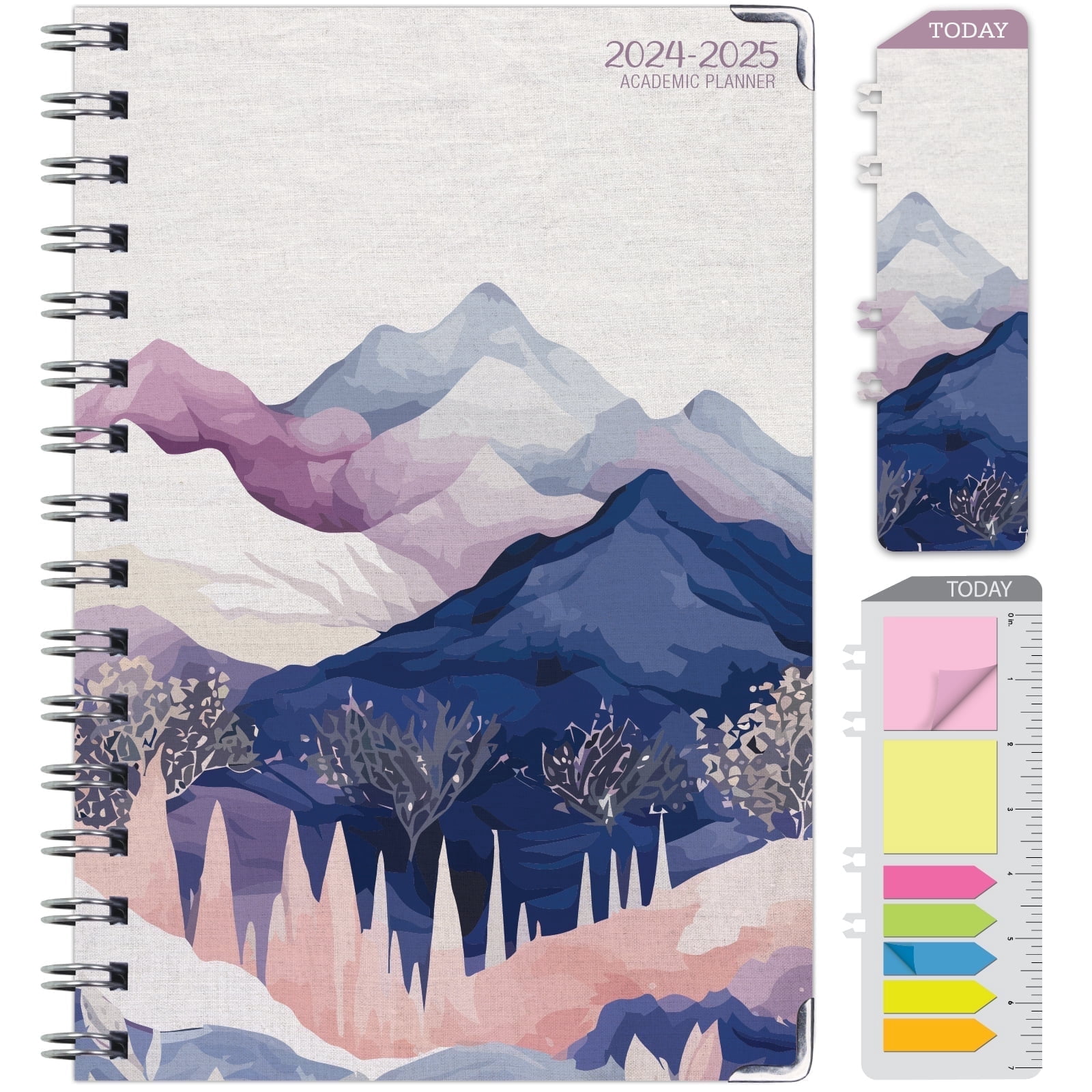 Hardcover Academic Year 2024-2025 Planner (June 2024 Through July 2025 ...