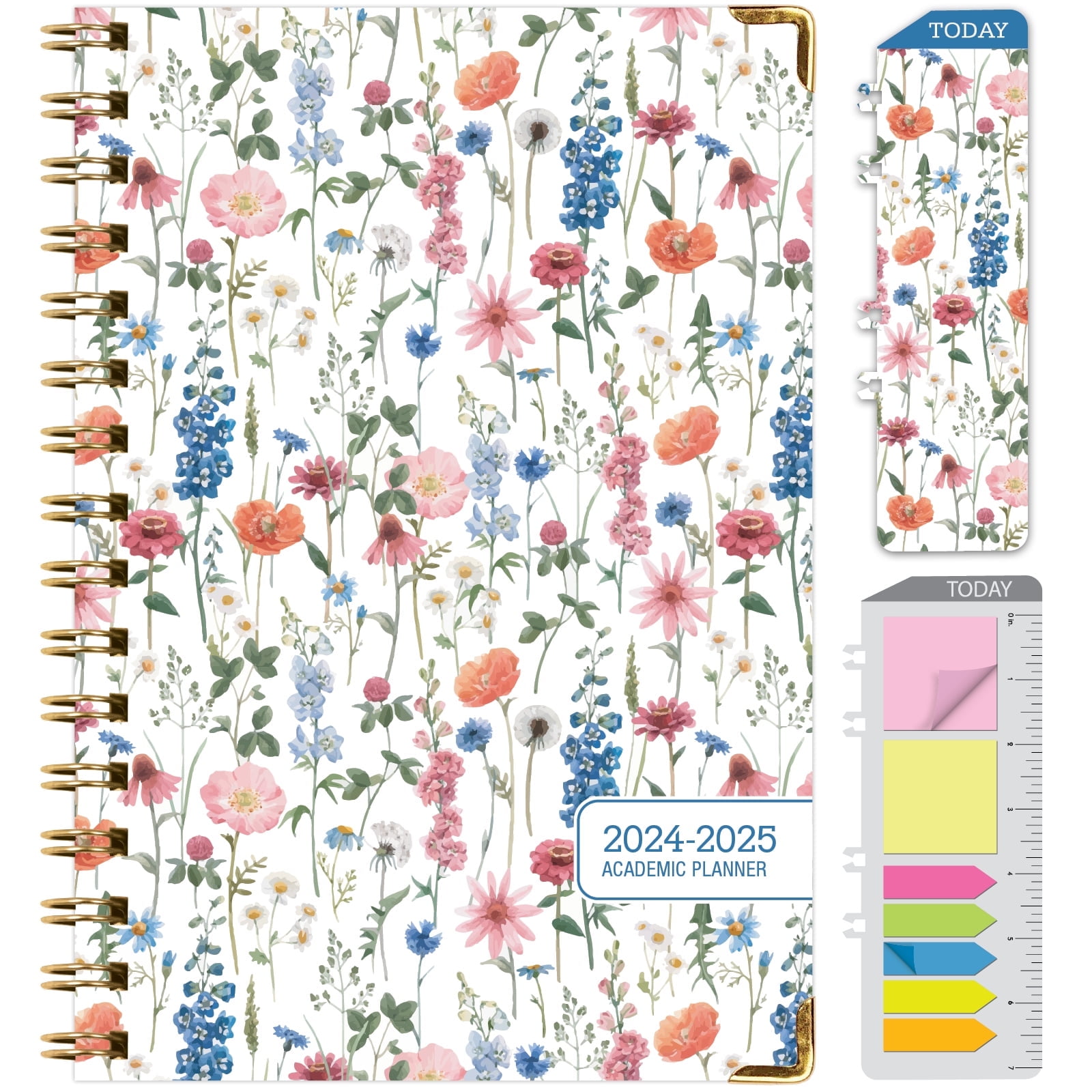 "2024-2025 Hardcover Academic Planner, 5.5"" x 8"", Daily/Weekly ...