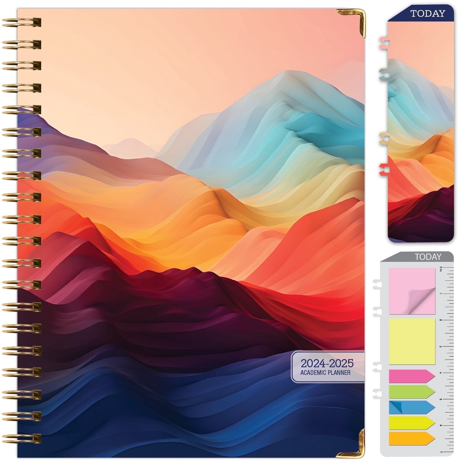 Hardcover Academic Year 2024-2025 Planner (June 2024 Through July 2025 ...