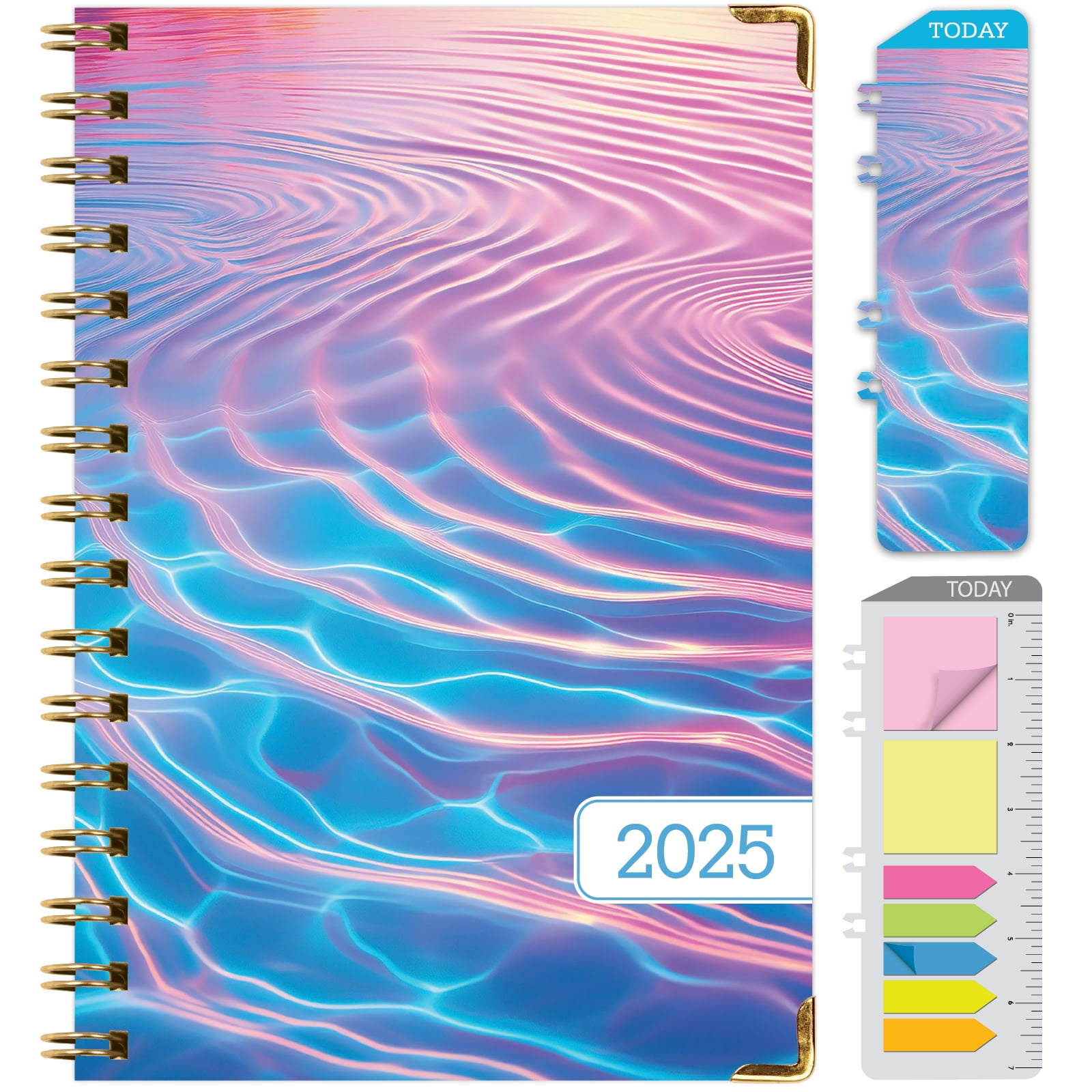 HARDCOVER 2025 Planner, 5.5"x8": 14 Months (November 2024 - December ...
