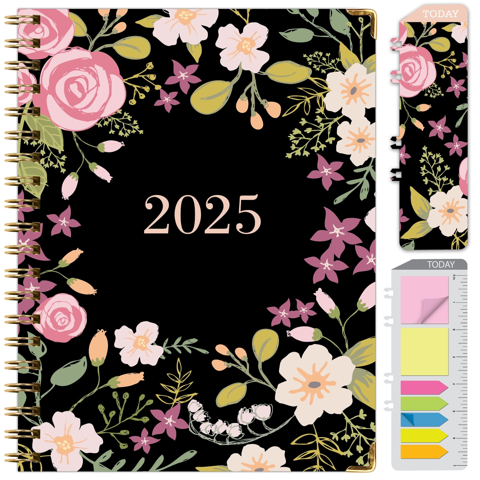 Global Printed Products Hardcover 2025 Daily, Monthly & Weekly Planner ...
