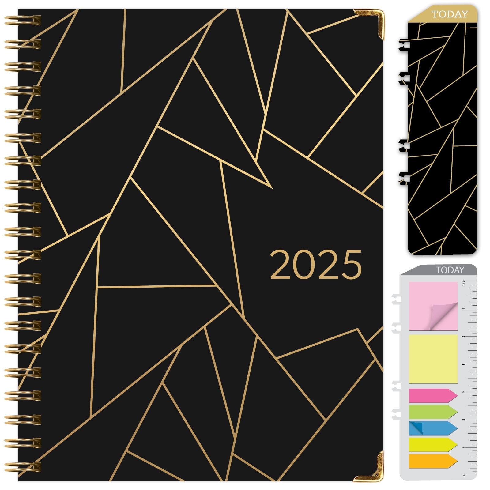 Global Printed Products Hardcover 2025 Daily, Monthly & Weekly Planner ...