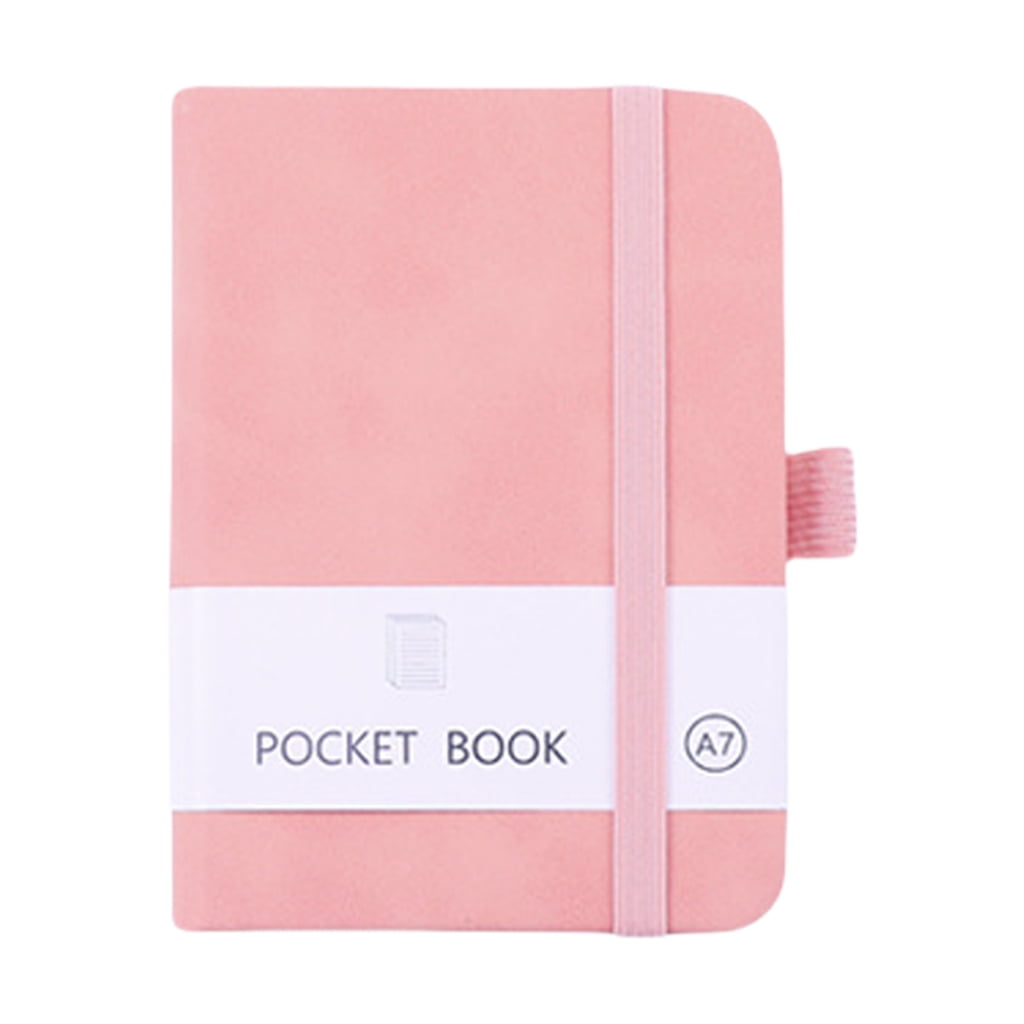Hardcover Leather Notebook 200 Pages Wide Lined Small Paper Notebook ...