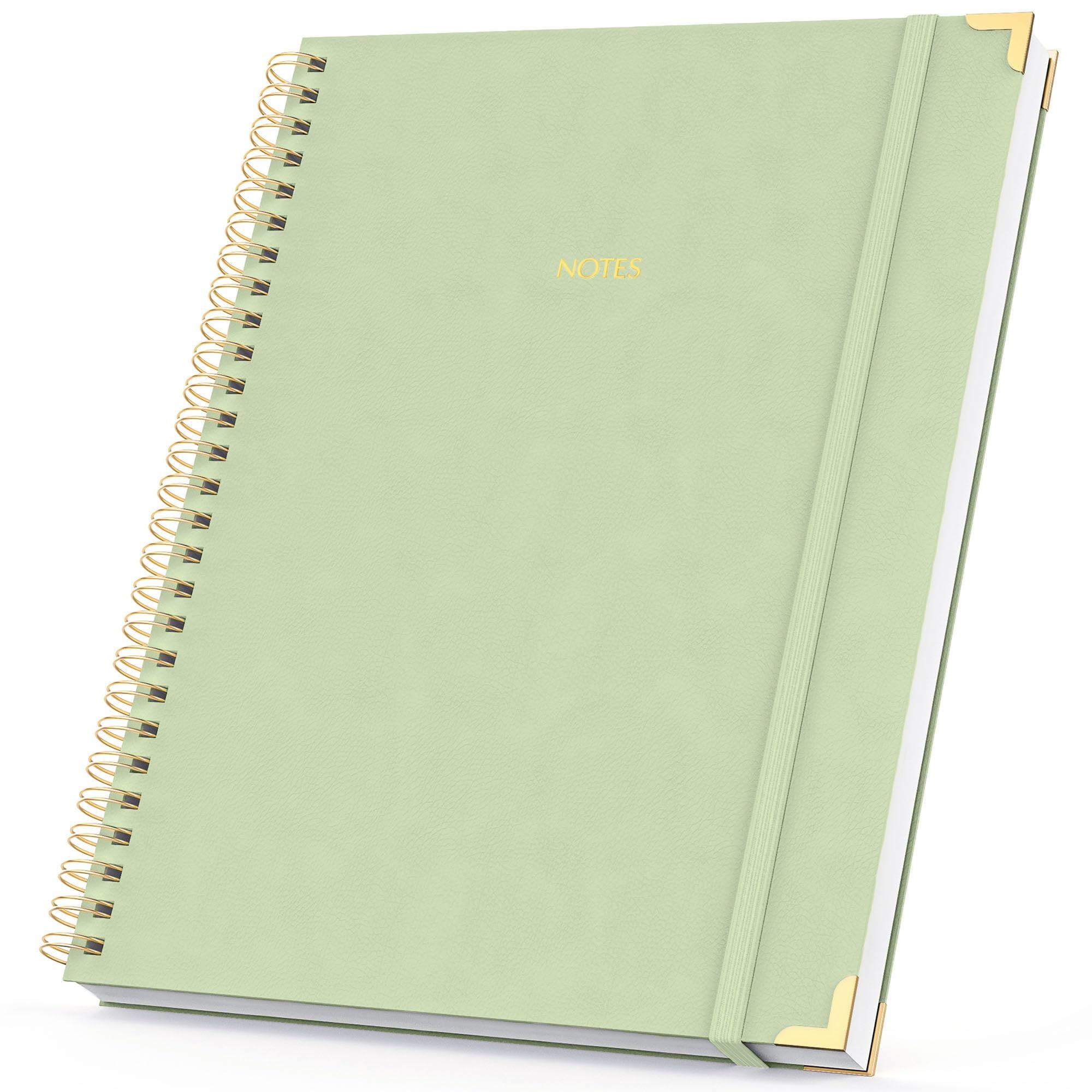 Hardcover Spiral Notebook 8.5x11" A4 College Ruled 200 Pages ...