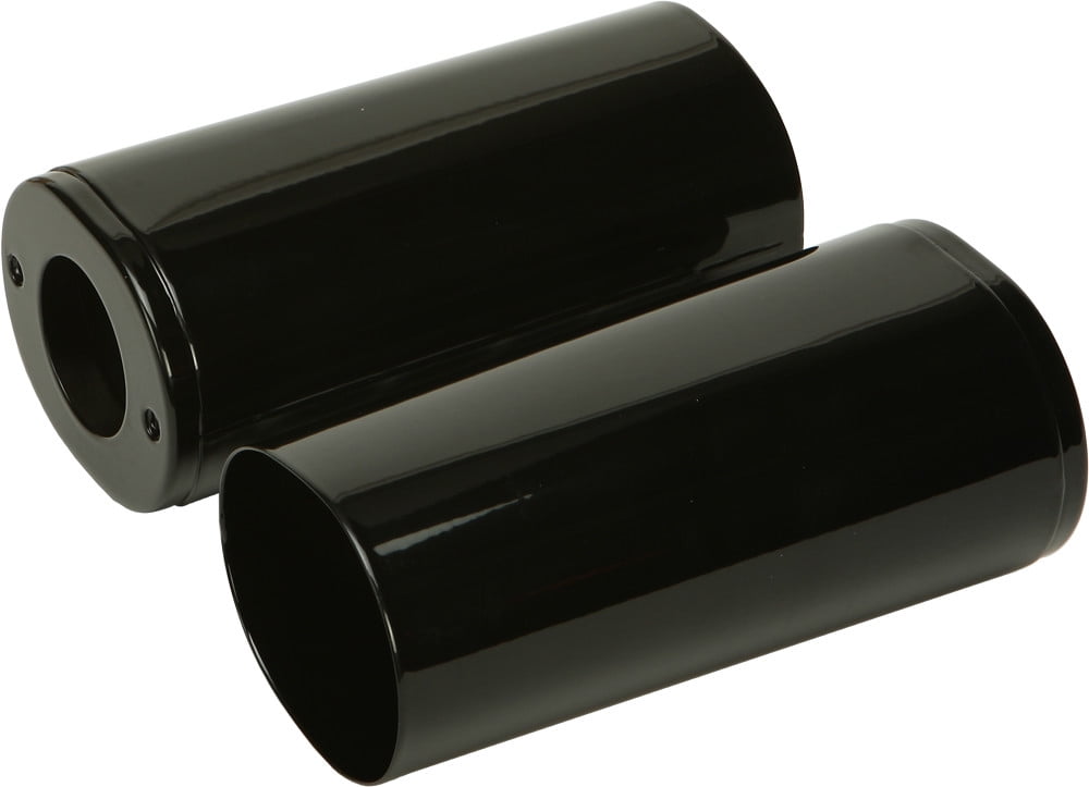 Harddrive 301166 Upper Fork Tube Covers Black Touring 84-13 Flst 86-14 ...