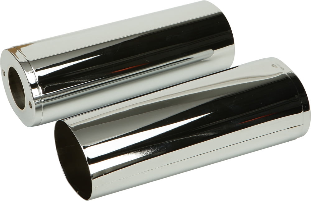Harddrive 301191; Upper Fork Tube Covers Chrome +2 Inch - Walmart.com